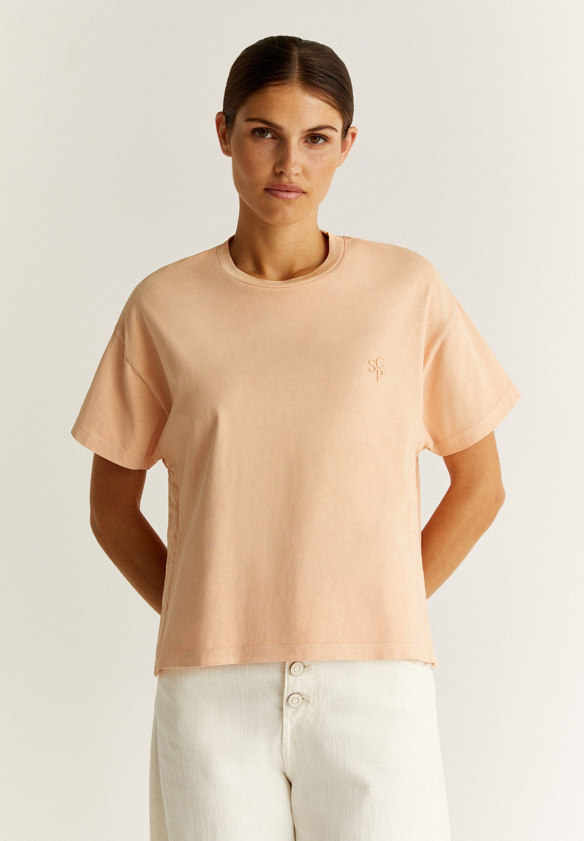 T-SHIRT WITH SIDE SNAP BUTTONS – Scalpers EU